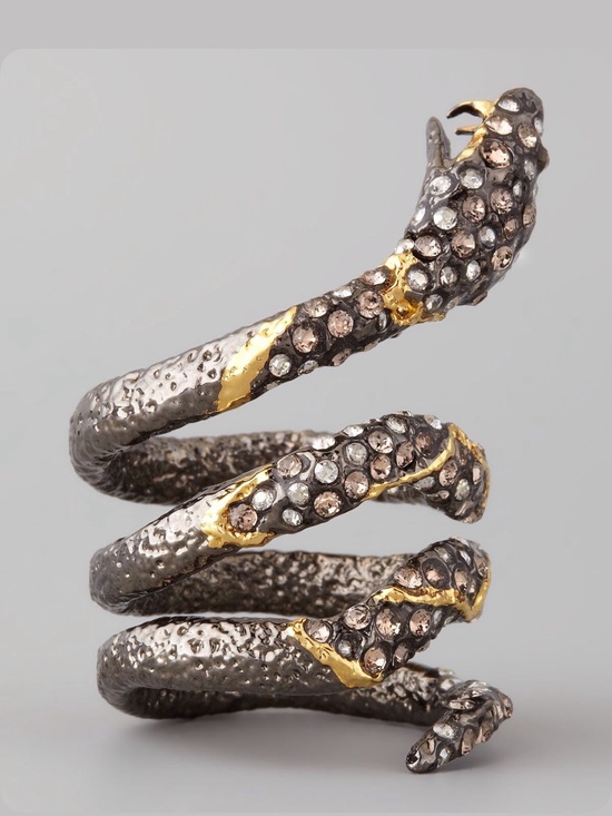 Alexis Bittar | Jewelry | Alexis Bittar Crystal Encrusted Jardin De ...